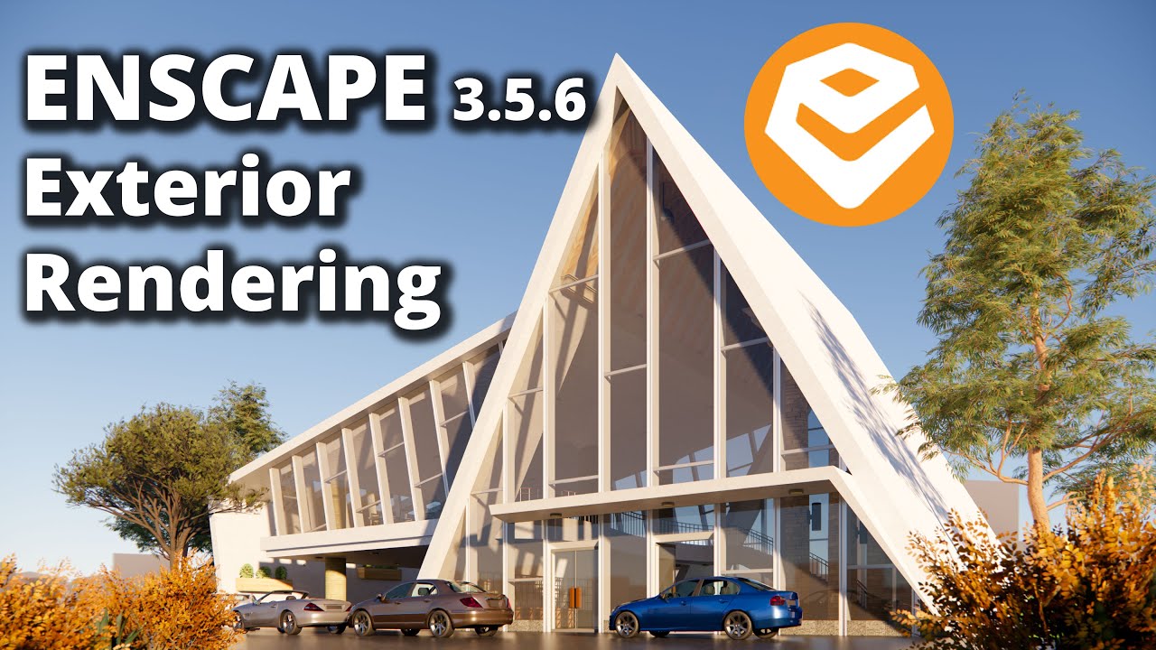 ENSCAPE Best Exterior Render Setting For SketchUp Full Guide - YouTube