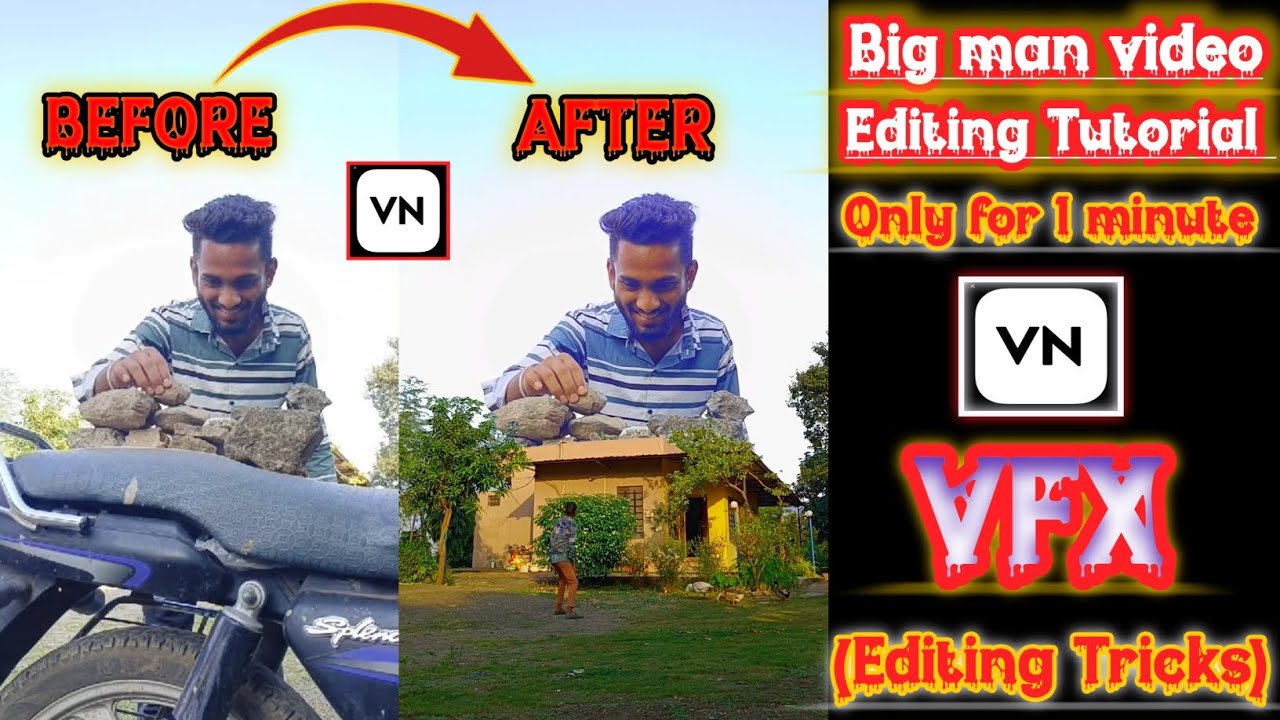 The Big Man show | How to make big man video editing | VFX #editing#tutorial #vfx - YouTube