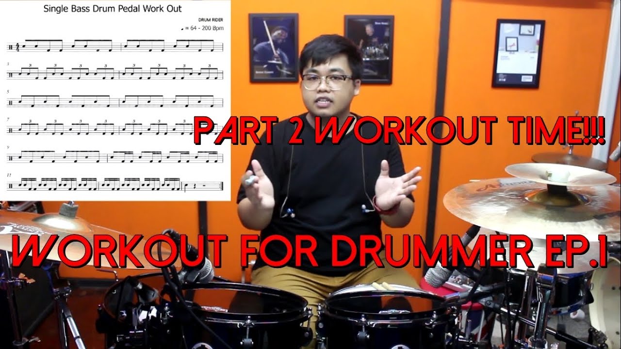 Workout For Drummer EP.1 Part 2 | Workout Time! - YouTube