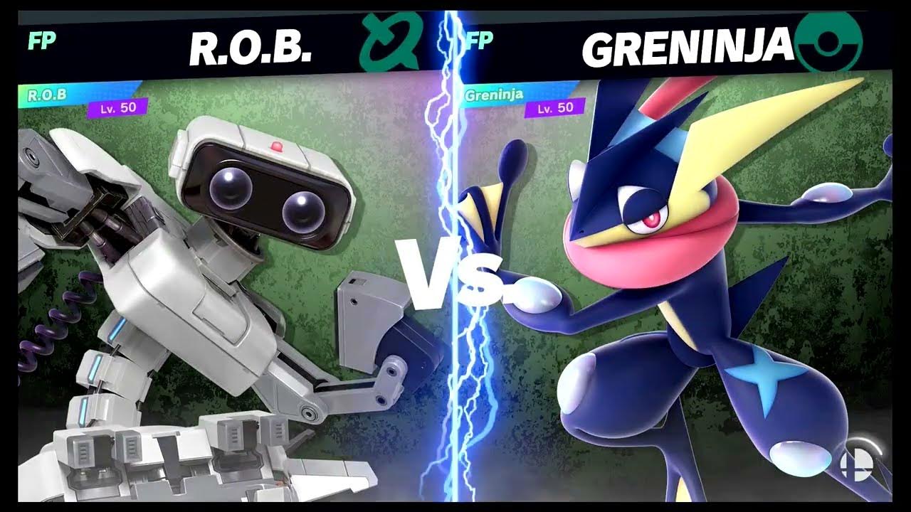 Super Smash Bros Ultimate Amiibo Fights – 6pm Poll ROB vs Greninja - YouTube