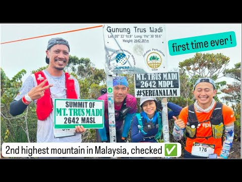 Mt. Trusmadi Int. Climbathon 2024 - YouTube