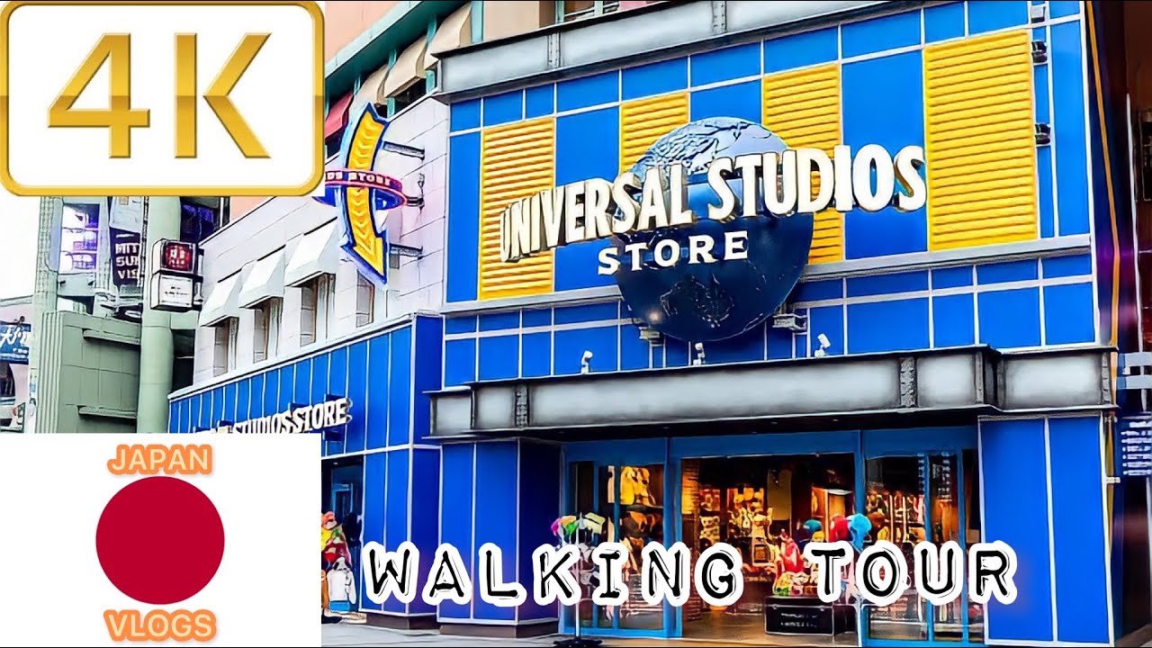 universal citywalk osaka usj store - YouTube