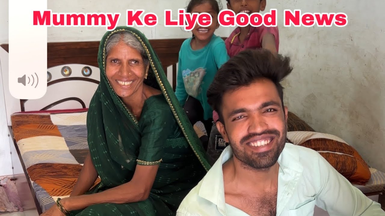 Mummy Ke Liye Good News || Santosh Rokade - YouTube