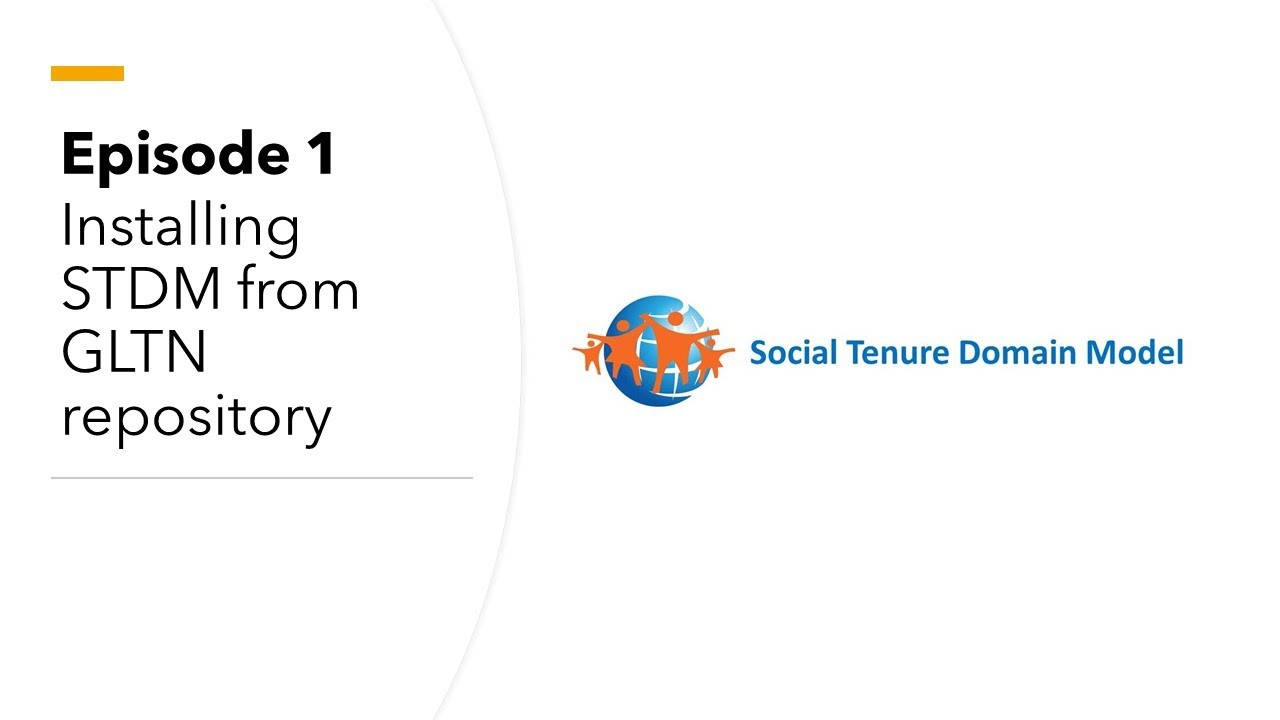 Episode 1: Installing STDM from GLTN Repository - YouTube