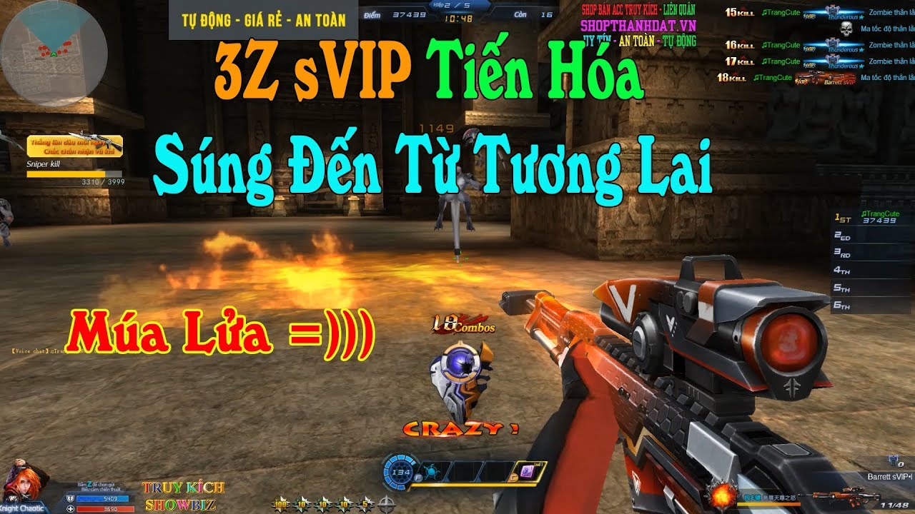 Review 3Z sVIP Tiến Hóa - Future Gun - Truy Kích Showbiz - YouTube