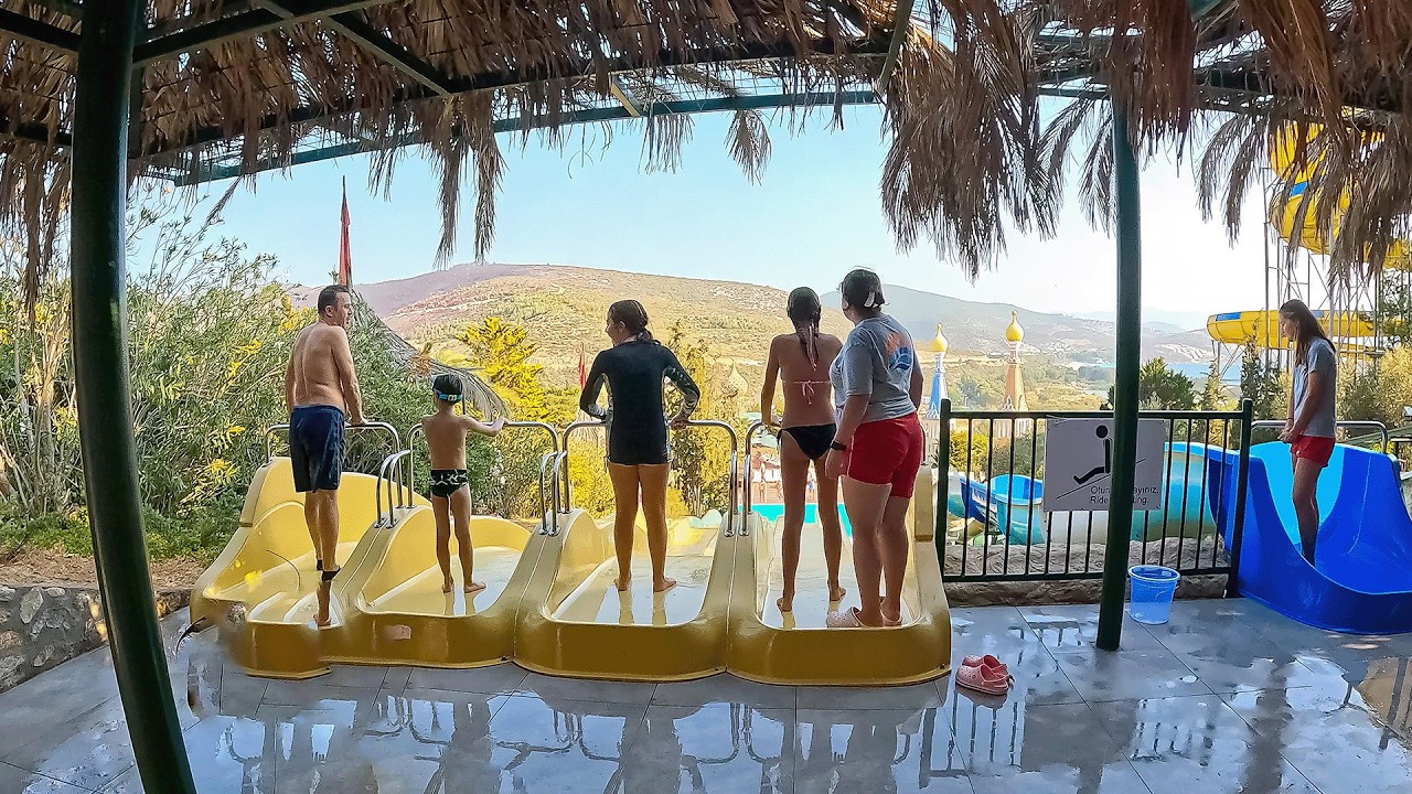 Turkey's Best Water Park: The Adaland Waterslides Experience! - YouTube