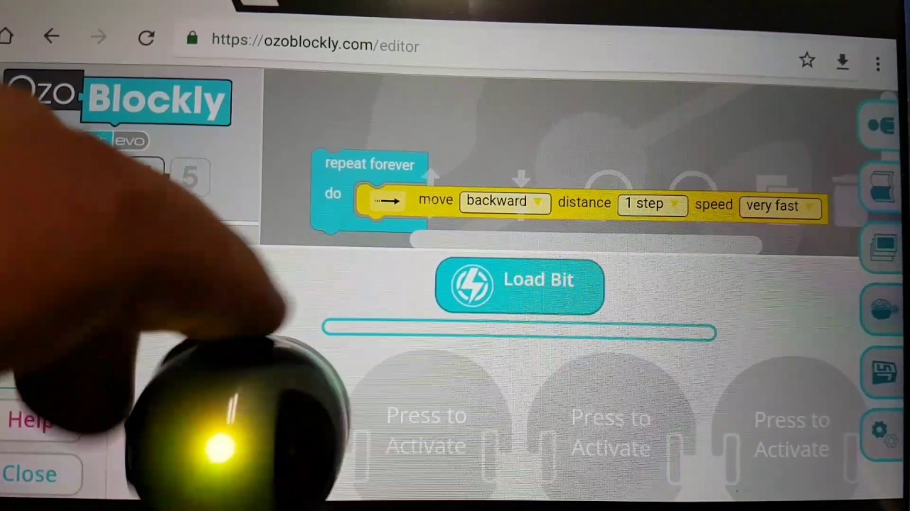 170711_Ozobot bit Coding in Smart device with wifi_와이파이 안 되는 교실에서 패드로 오조봇 코딩하기 - YouTube