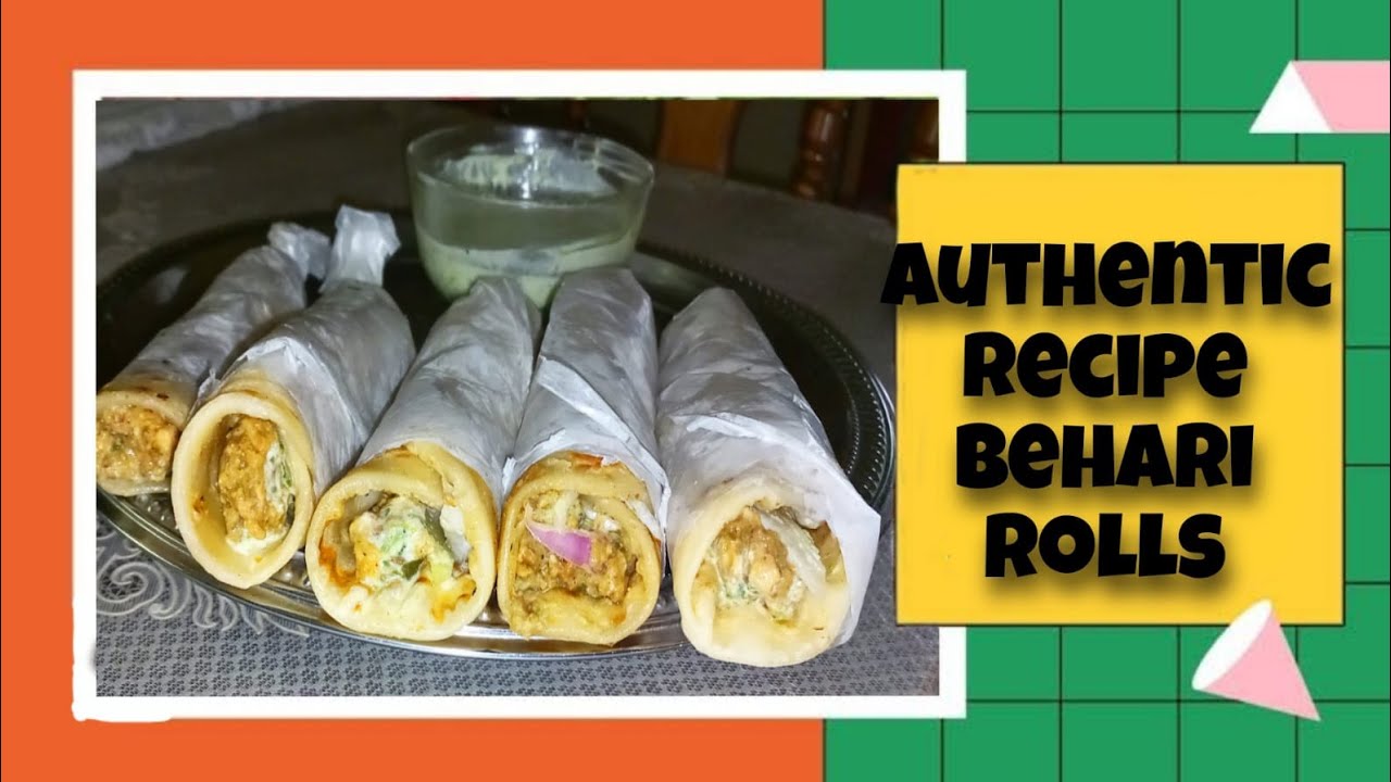 authentic recipe behari rolls - YouTube