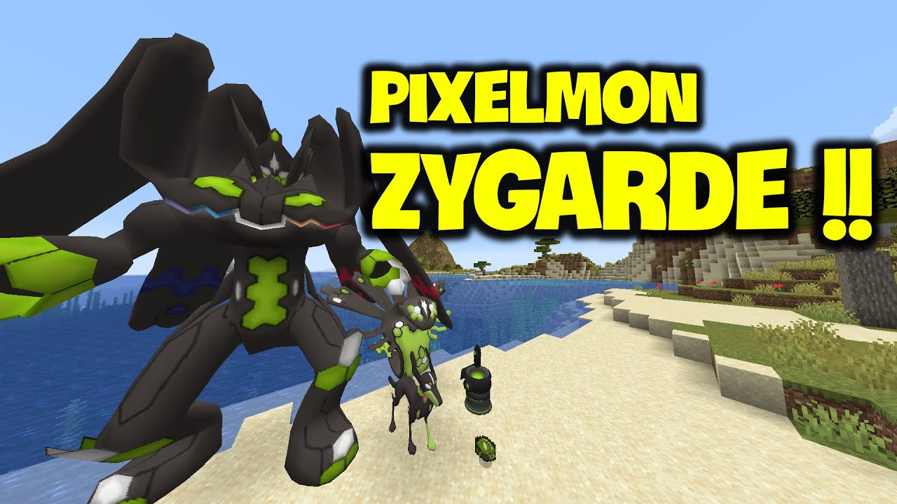 Cách Bắt Zygarde Trong Pixelmon 1.16.5 - YouTube