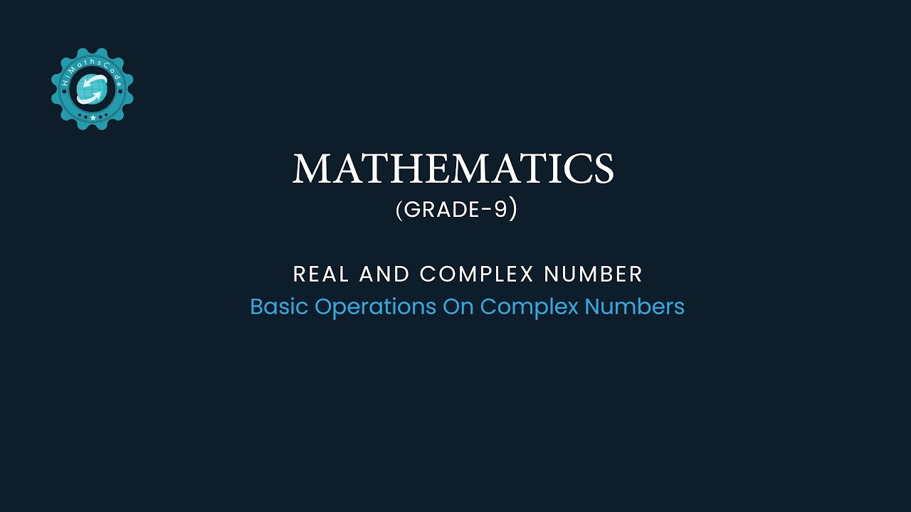 complex numbers - YouTube