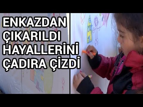 @NTV 4 buçuk saat enkazda kalan Duru çadıra hayallerini çizdi