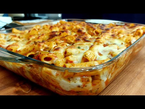En KOLAY 🔝en LEZZETLİ 🔝 en ŞIK SUNUMUYLA 💯 KAŞARLI DOMATES SOSLU MAKARNA 😋😋🍽🤌🤌