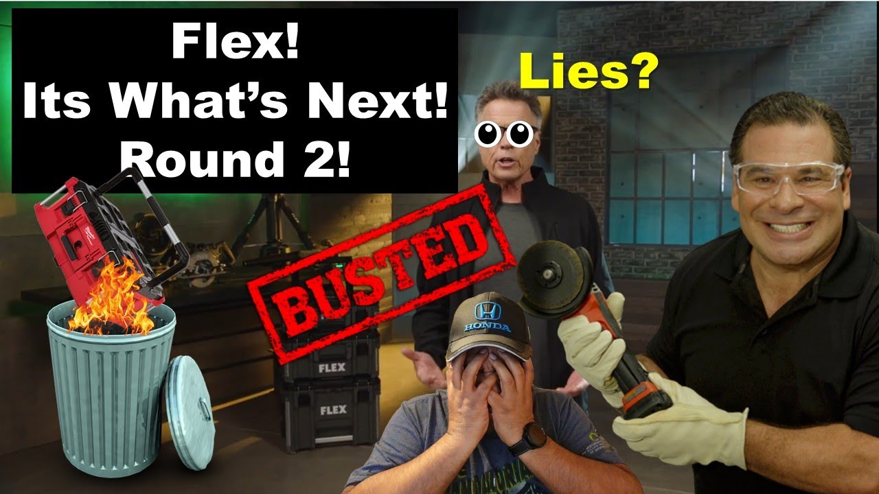Face Off Round -2 Flex is better than Milwaukee - Lies! - YouTube