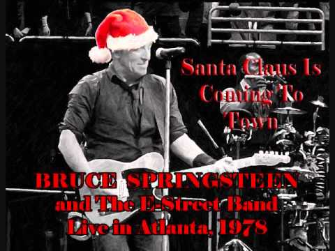 Best Live Version SANTA CLAUS IS COMIN TO TOWN Bruce Springsteen - YouTube