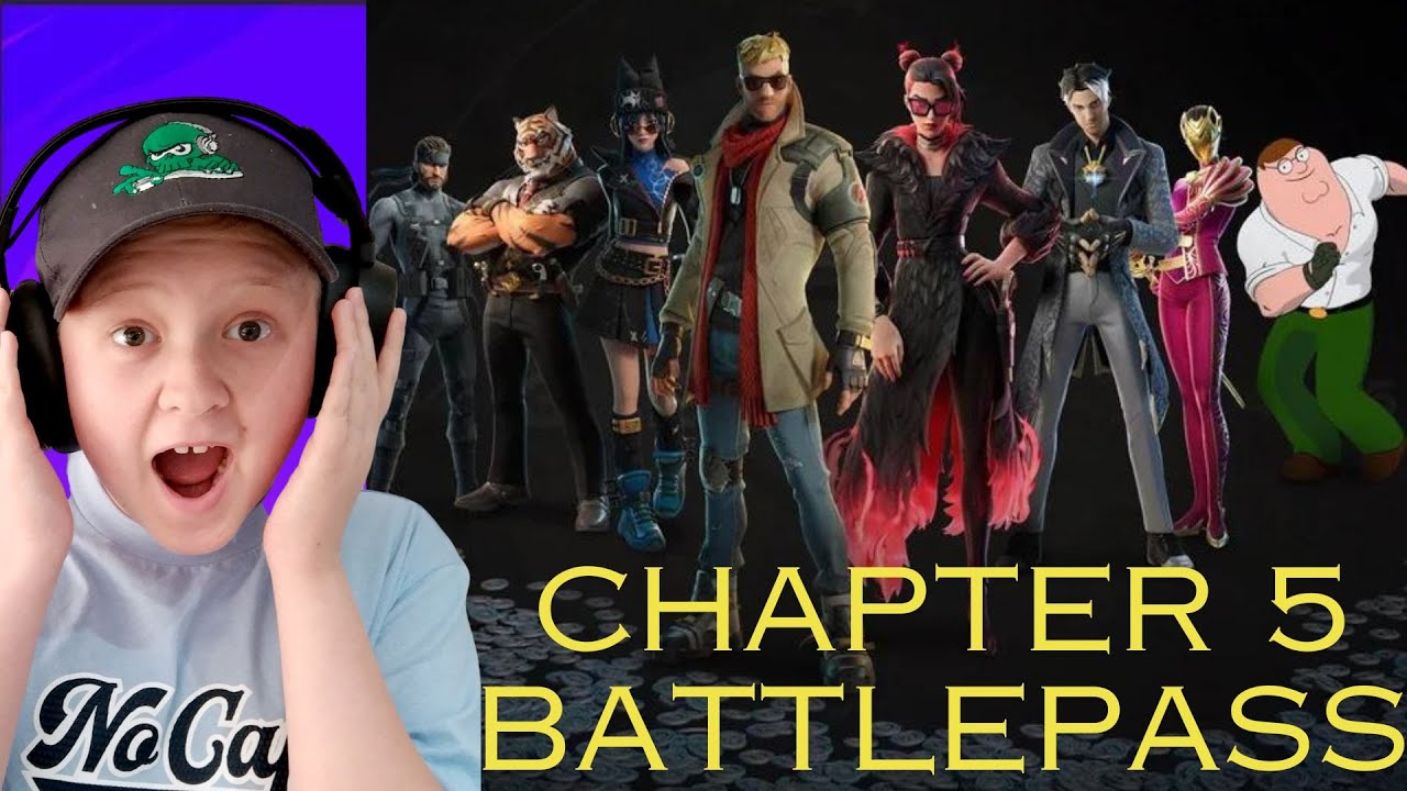 THE *NEW* CHAPTER 5 BATTLEPASS IN FORTNITE!!! (Peter Griffin) - YouTube