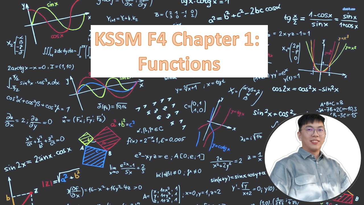 SPM ADDMATHS FORM 4 | KSSM CHAPTER 1 FUNCTION (PART 2) - YouTube