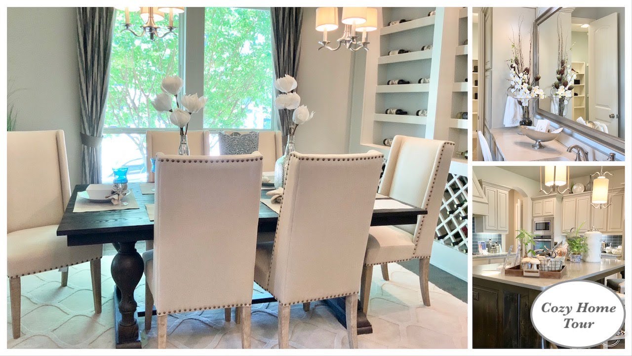 Cozy Home Tour | Model Home Tour 2020 - YouTube