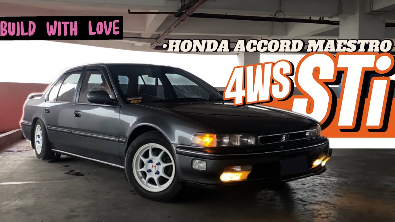 ACCORD MAESTRO 4WS (ALL WHEEL STEERING) YANG PALING JDM - YouTube