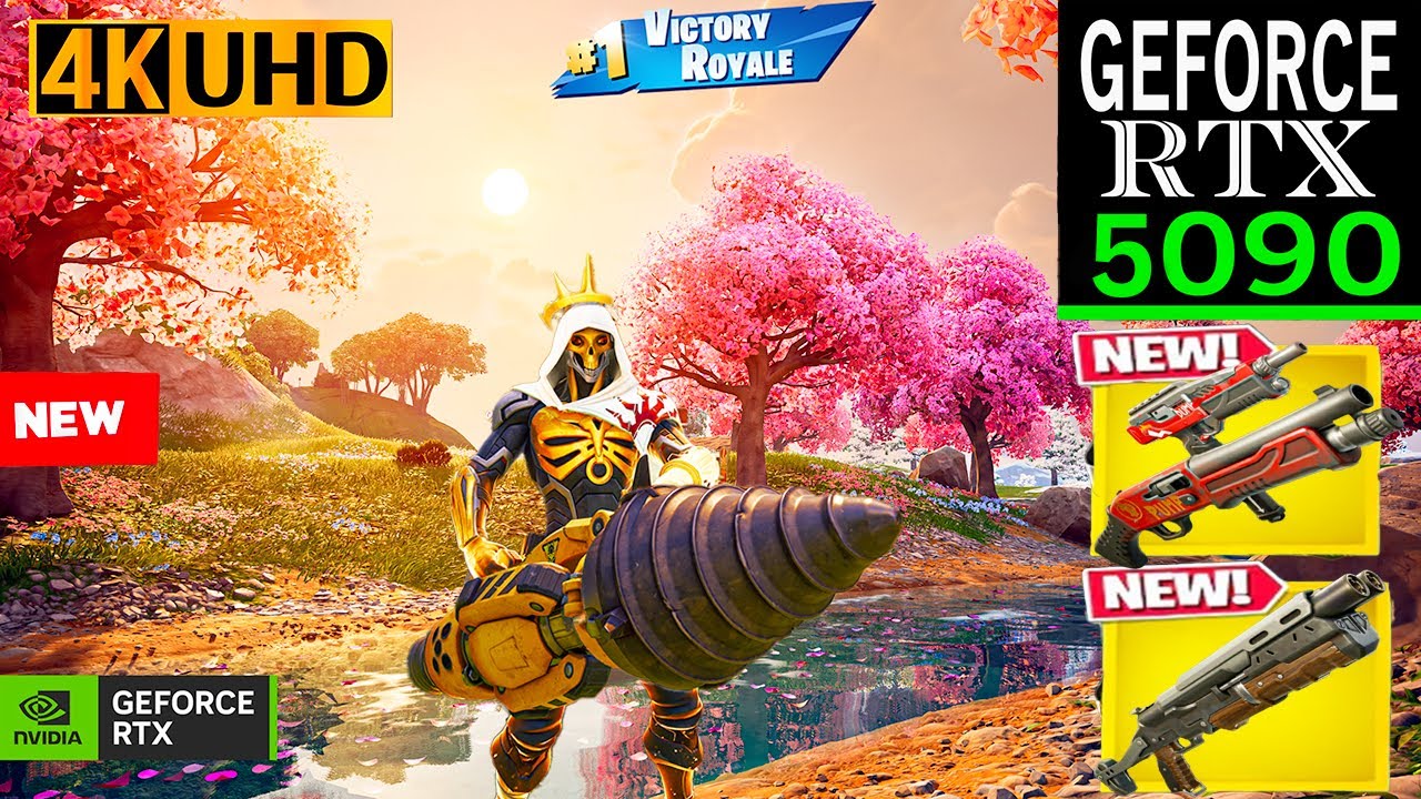 Fortnite NEW UPDATE on RTX 5090 4K Max Graphics + Ray Tracing ON ...