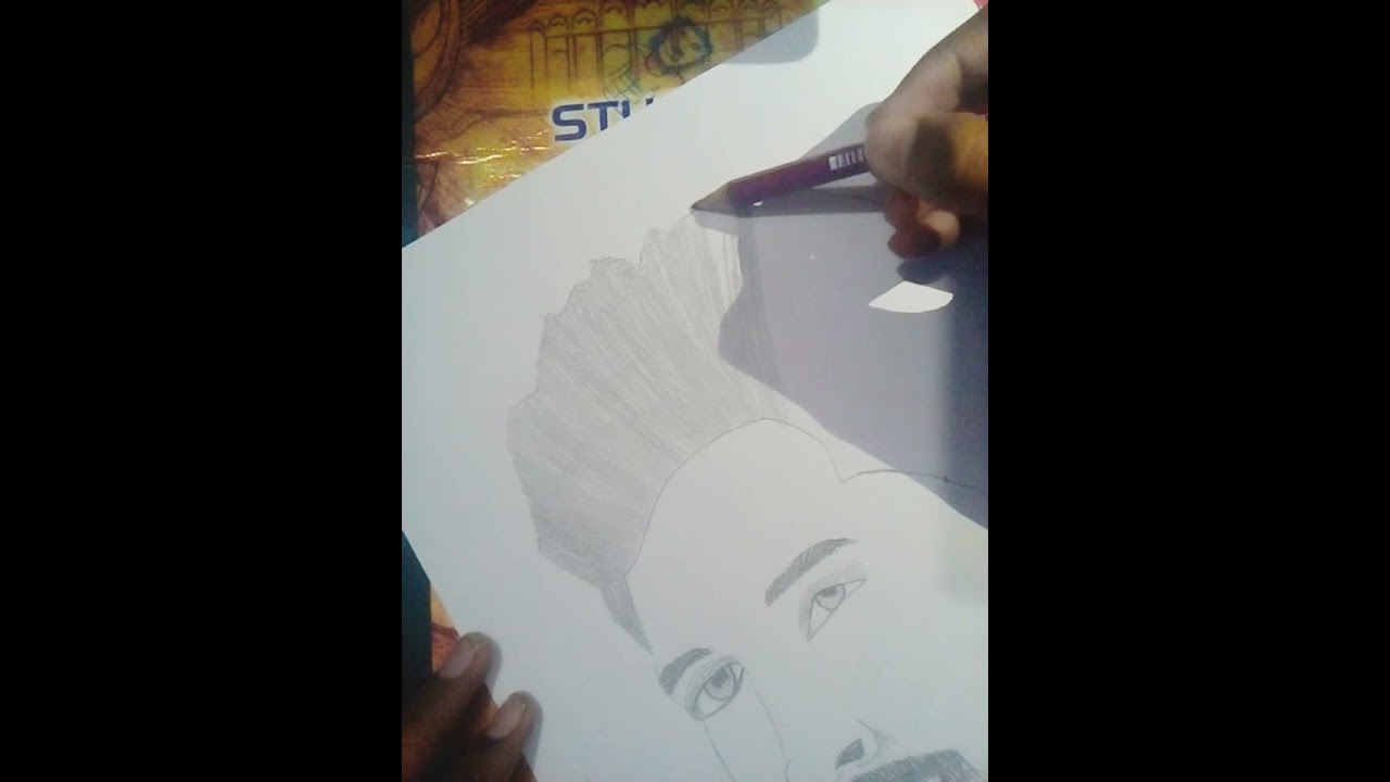 A South movie actor sketch drawing make by #artist sachin21👍👍👍👍 # ...
