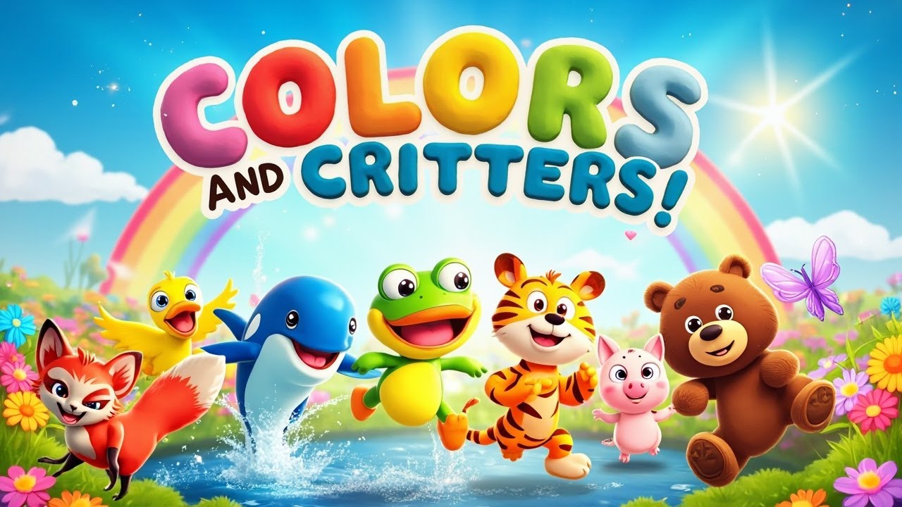 Colors and Critters | Fun Kids Song About Animals & Colors | Dance ...