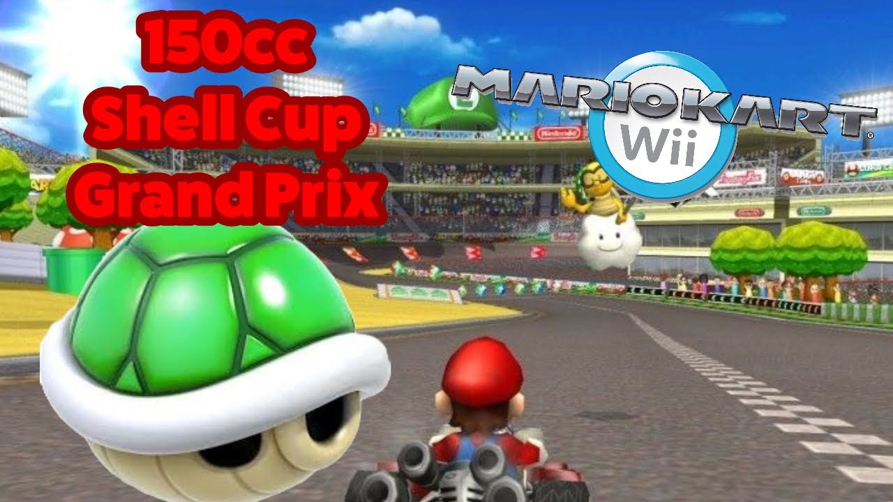 Mario Kart Wii - Shell Cup Grand Prix 150cc - YouTube