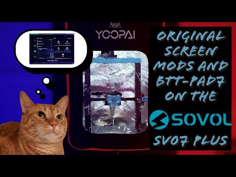 Sovol SV07 Plus - original screen tinkering and setting up the ...