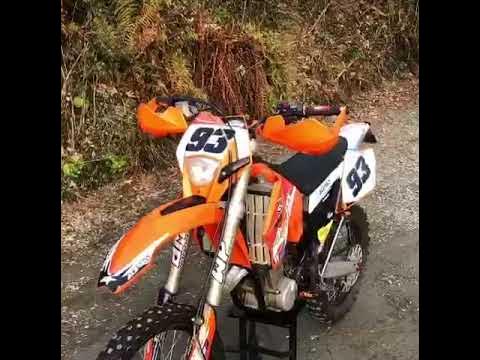 2005 KTM EXC 250F Enduro Motorcycle - YouTube