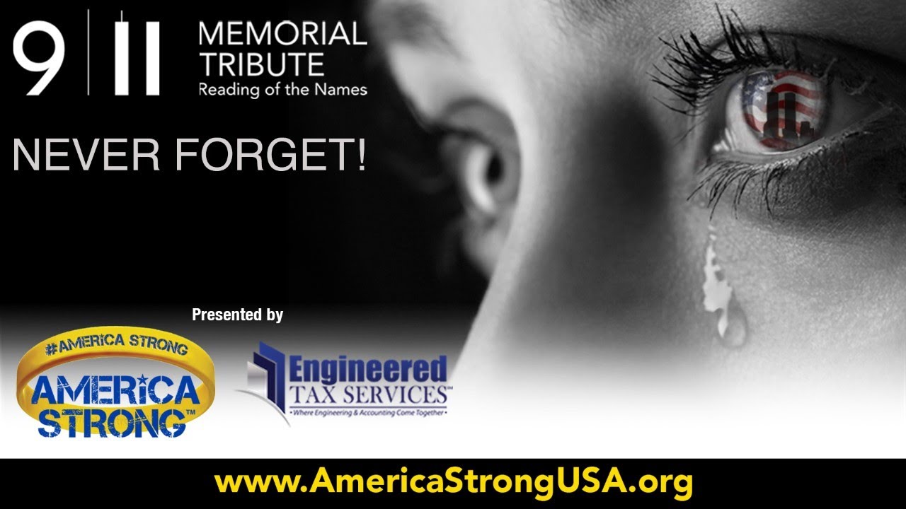 Nelson Corey Workman, www.AmericaStrongUSA.org - 9/11 Tribute 2020 ...