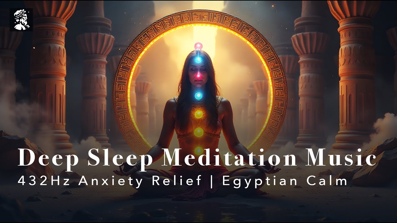 Deep Sleep Meditation Music | 432Hz Anxiety Relief | Egyptian Calm ...