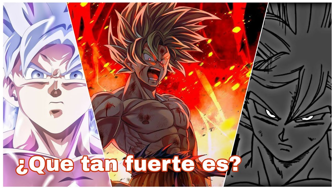 ¿Que tan fuerte es goku? análisis de poder de goku - YouTube