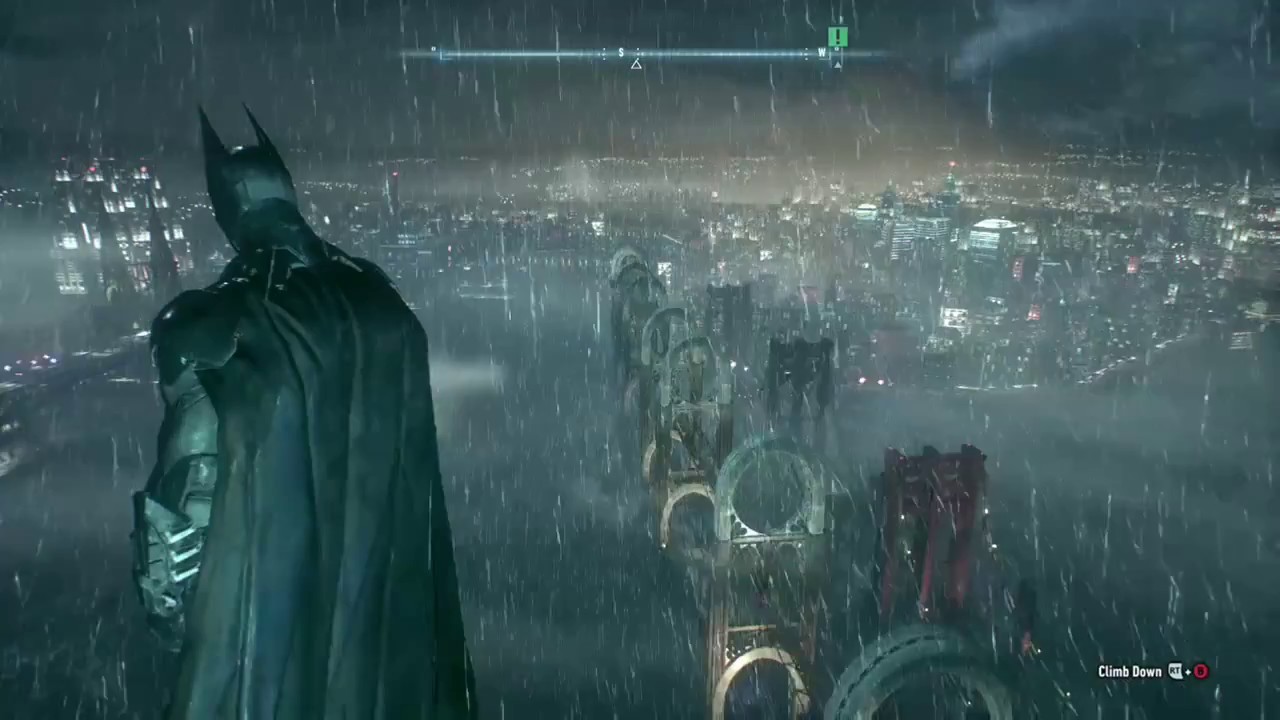 Batman Arkham Knight - Skyline View - YouTube