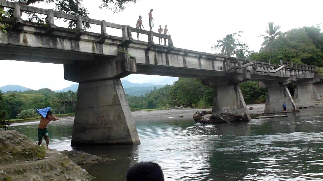 Timbaban Bridge in Madalag Aklan, Philippines - YouTube