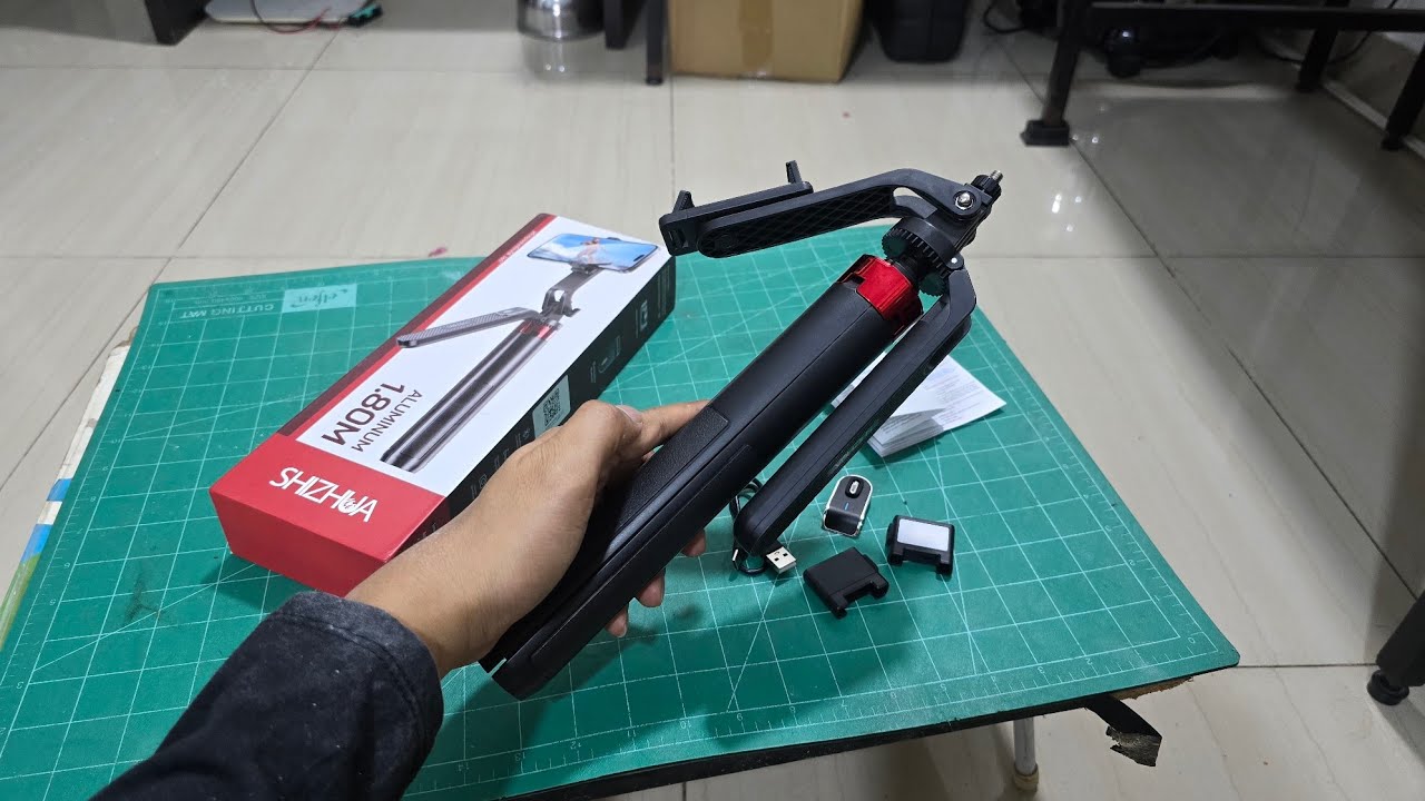 ที่จับโทรศัพท์ มือถือ Shizhua Selfie Stick K19 ยึดไกลมาก - YouTube