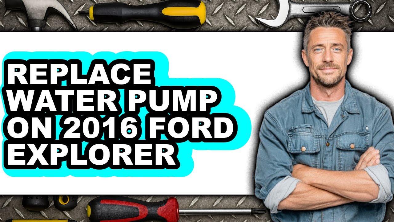2016 Ford Explorer Water Pump Replacement