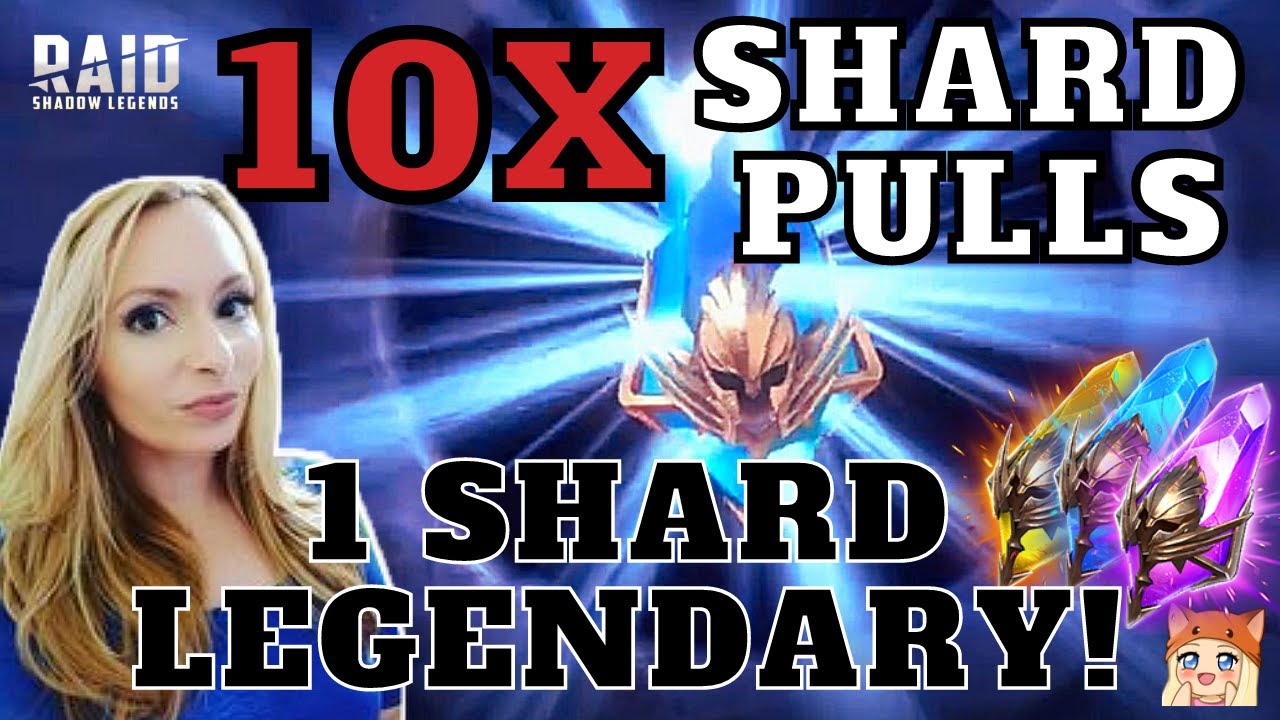 1 Shard LEGENDARY - My 10x Shard Pulls • RAID Shadow Legends - YouTube