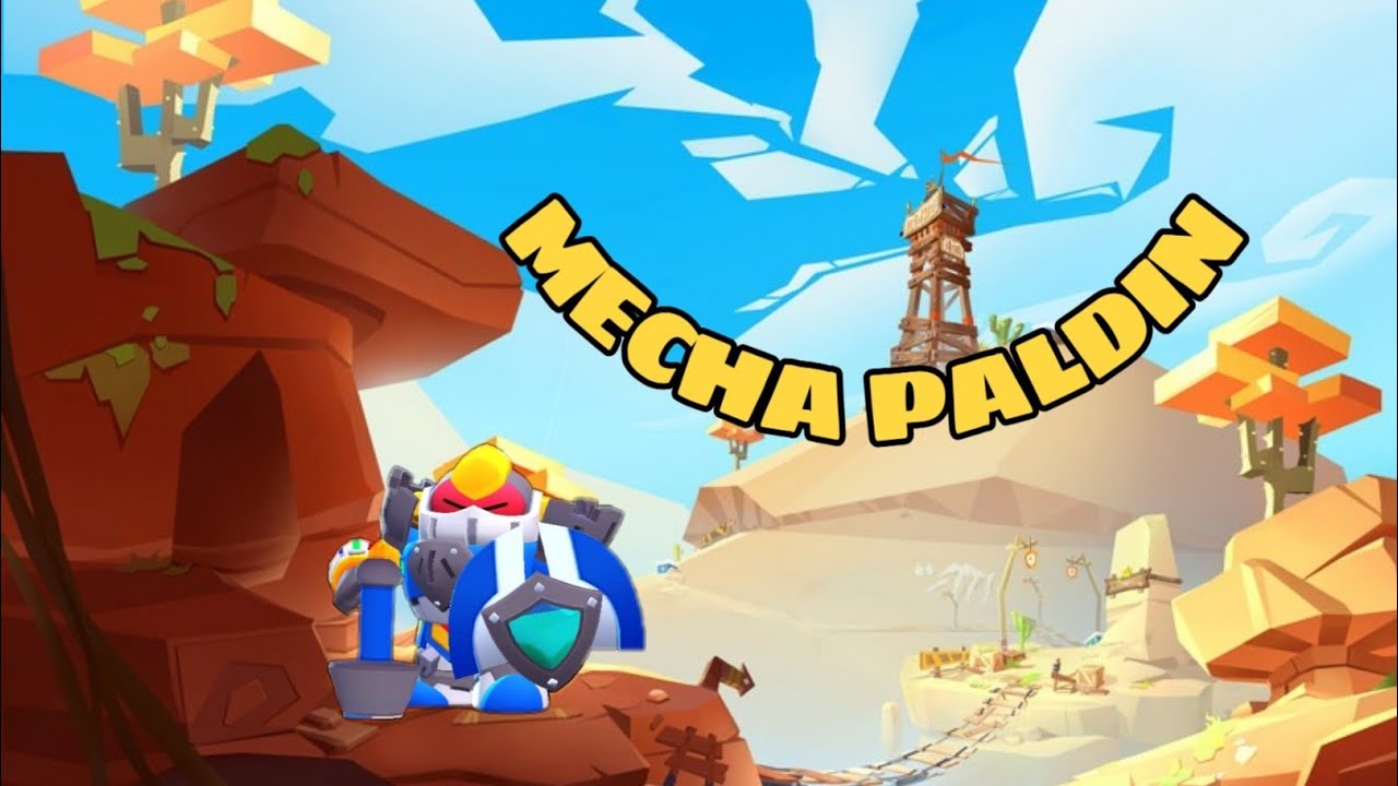 SURGE MECHA PALADIN SKIN GAMEPLAY-Brawl Stars - YouTube