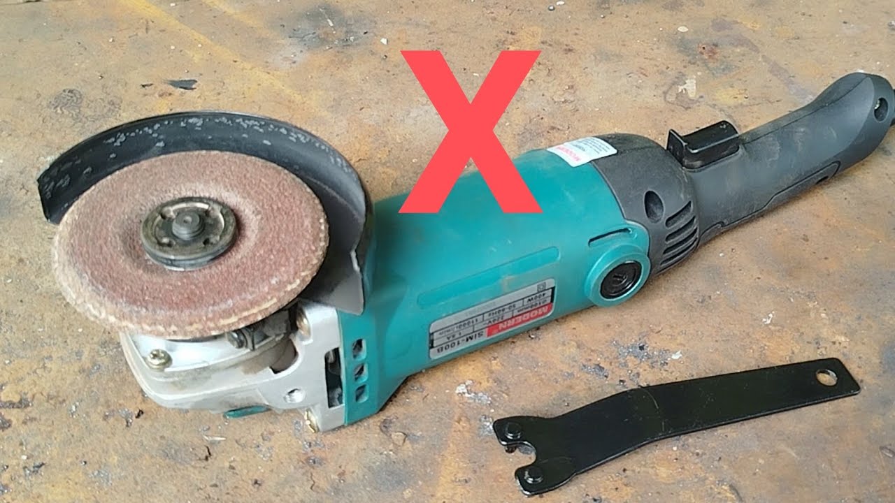 Stop using the angle grinder.!!!??? - YouTube