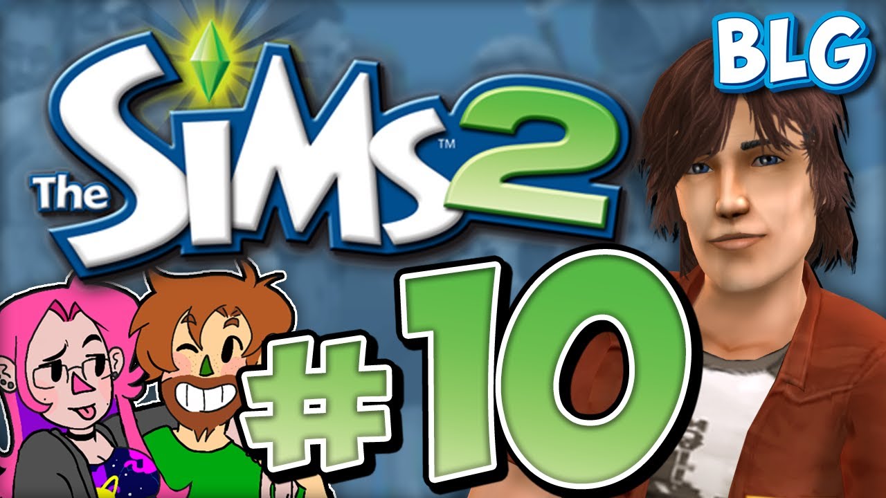 Lets Play The Sims 2 - Part 10 - Our First Ghost - YouTube