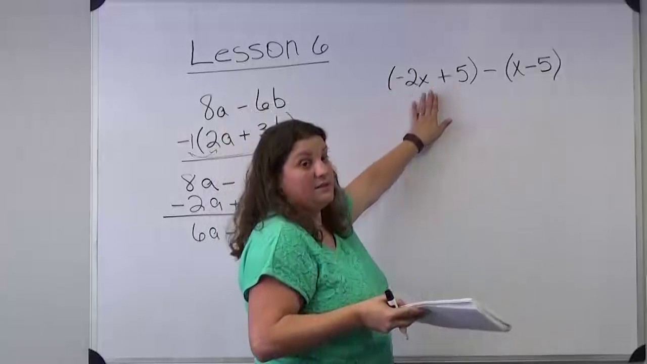 Algebra 1B Lesson 06 - YouTube