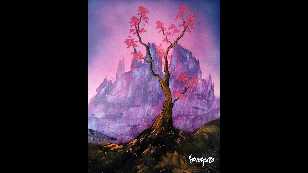 Arbol Hill- Spraycasso speed spraypainting Tutorial - YouTube