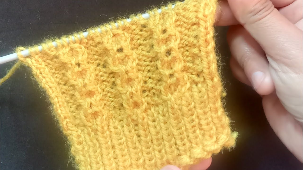 sweater ki bunai/easy knitting pattern/ladies,gents sweater - YouTube