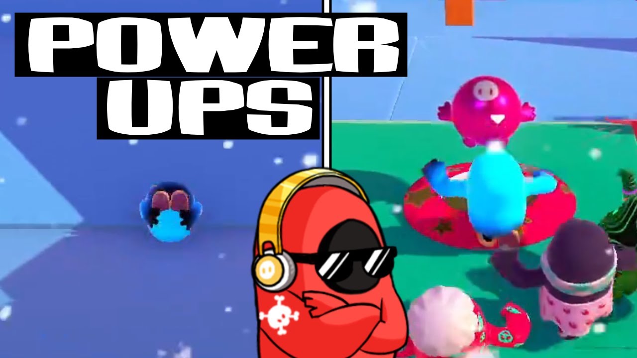 MI OPINIÓN Y GAMEPLAY DE LOS POWERUPS DE FALL GUYS. - YouTube