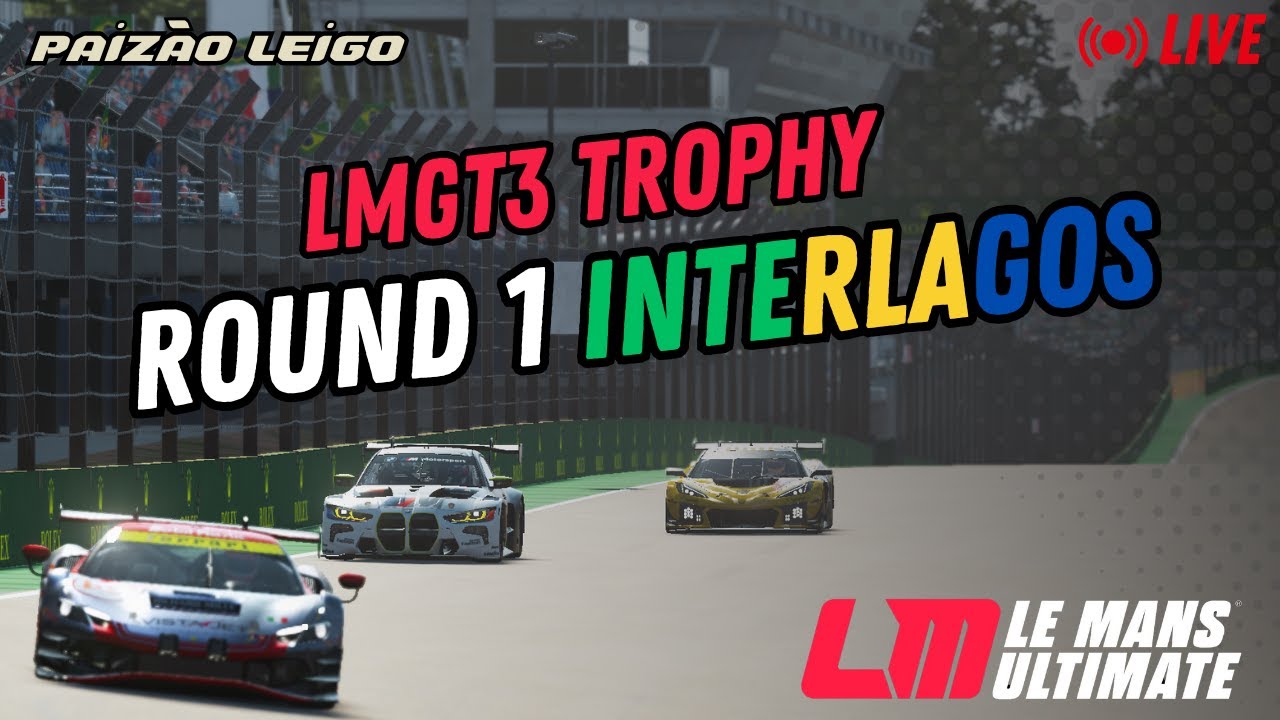 LMGT3 Trophy Round 1 Interlagos - Le Mans Ultimate - YouTube