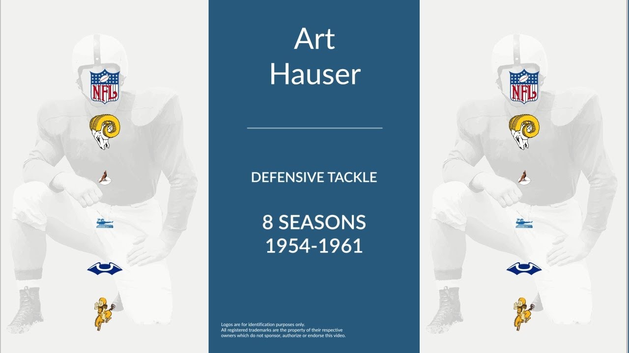 Art Hauser: Football Defensive Tackle and G - YouTube