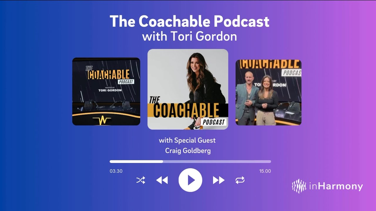 Coachable Podcast with Tori Gordon, Behind The Scenes - YouTube