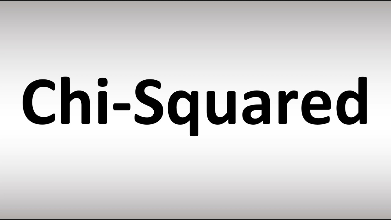 How to Pronounce Chi-Squared - YouTube