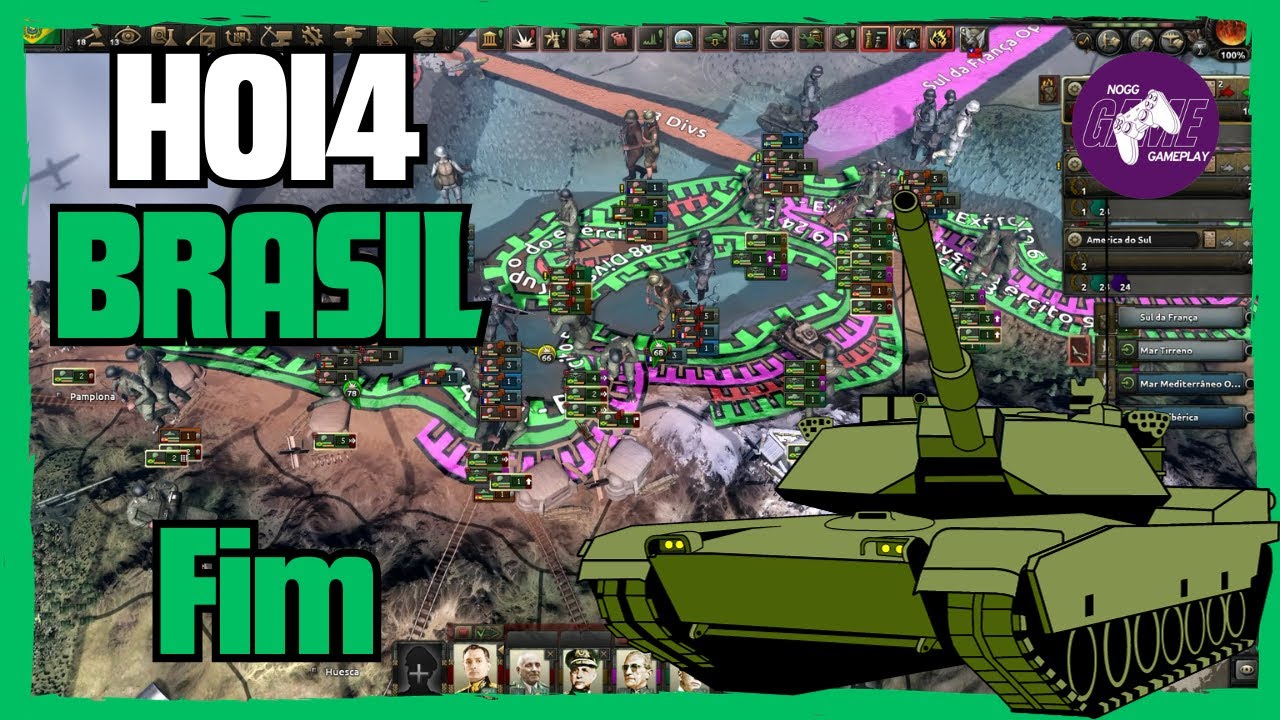 Vencemos a guerra!! #Fim - BRASIL/ HOI4 | [Gameplay PT-BR 2023] - YouTube