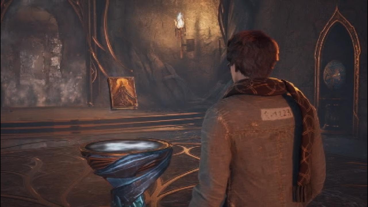 Hogwarts legacy Exploring The Restricted Section Of The lIbrary - YouTube