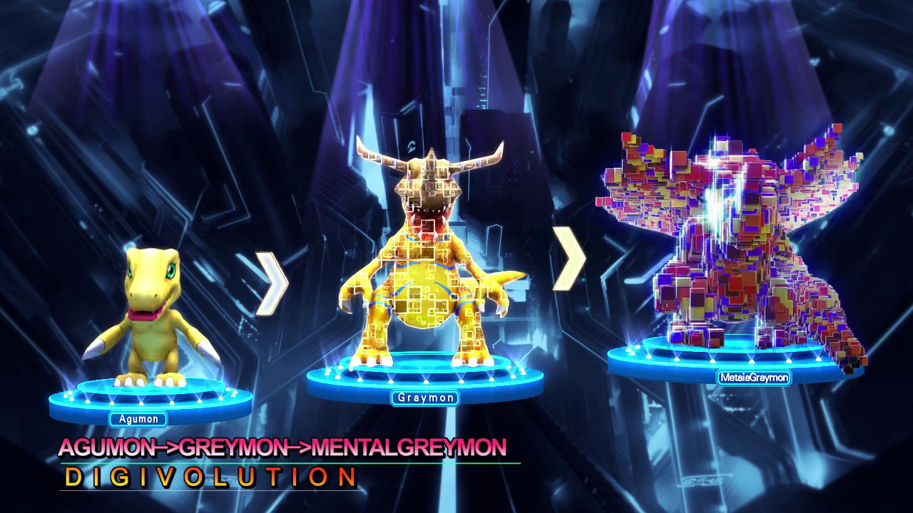 Digimon Evolution: Agumon--Greymon--MetalGreymon - YouTube